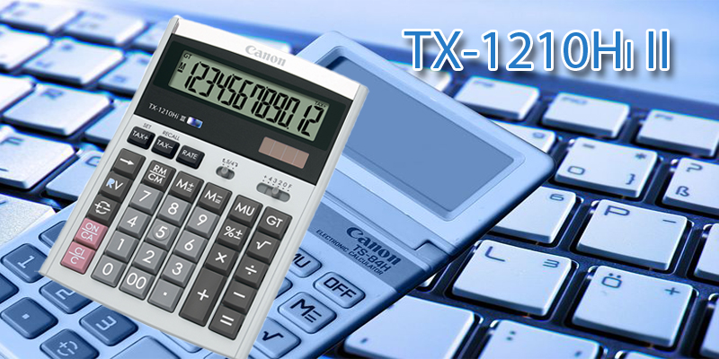 เครื่องคิดเลข Canon รุ่น TX-1210HI III [ แคนอน / Canon TX-1210HI III]