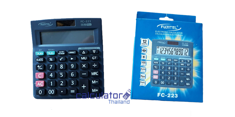 เครื่องคิดเลข Fujitel รุ่น FC-223 [ฟูจิเทล / Fujitel FC-223]