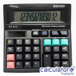 เครื่องคิดเลข Fujitel รุ่น FC-512 [ฟูจิเทล / Fujitel FC-512]