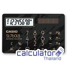 เครื่องคิดเลข Casio รุ่น SL-760LB [คาสิโอ / Casio SL-760LB]