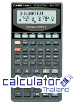 เครื่องคิดเลขวิทยาศาสตร์ Casio รุ่น FX-5500LA [คาสิโอ / Casio FX-5500LA]