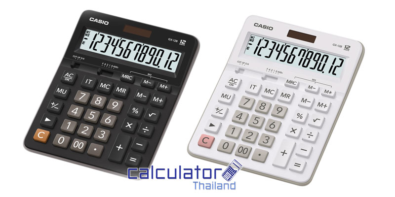 เครื่องคิดเลข Casio รุ่น GX-12B [คาสิโอ / Casio GX-12B]